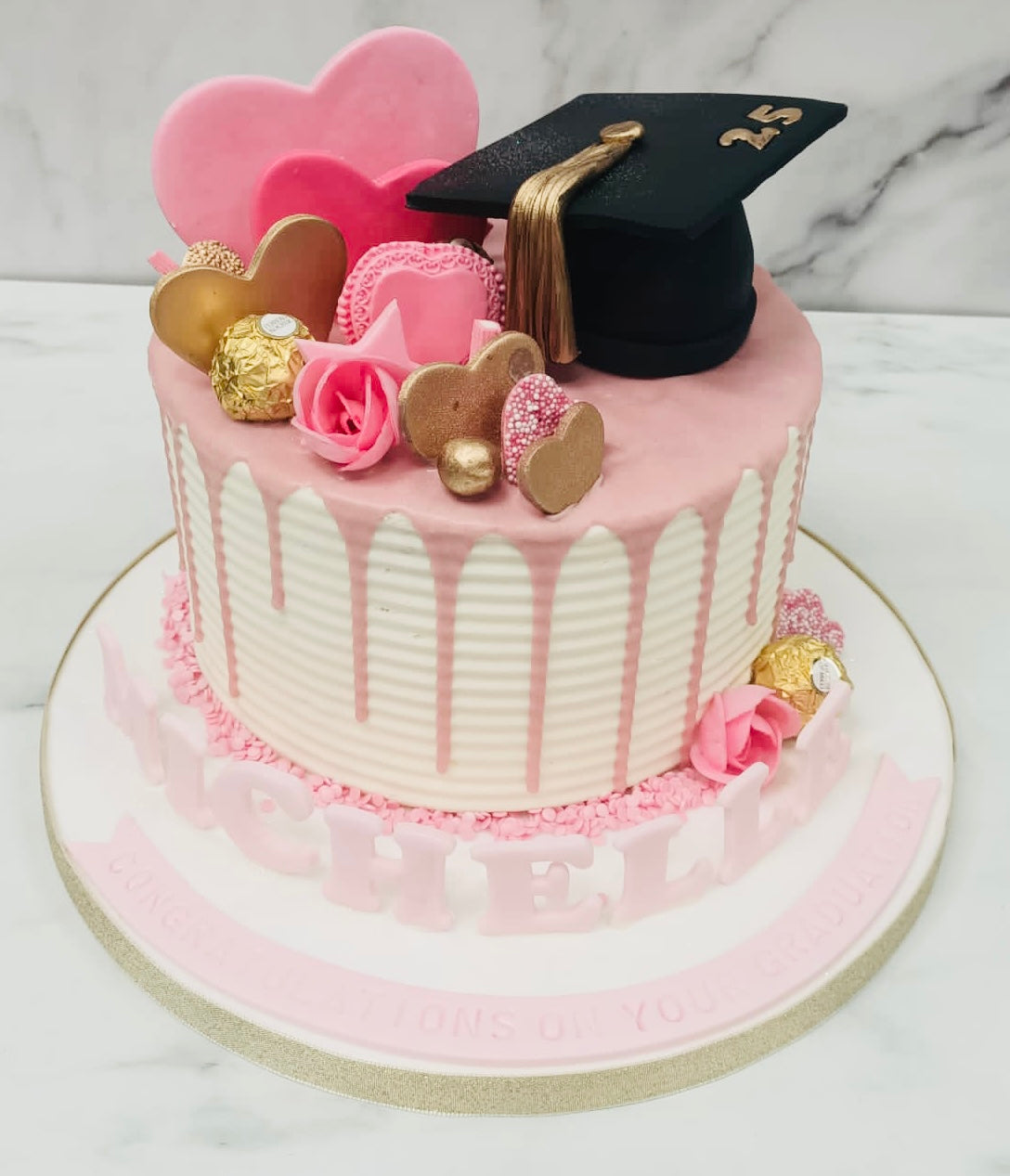 Bakery Graduation Cakes Graduation Cake (1/2 Sheet) – A Sweet Morsel