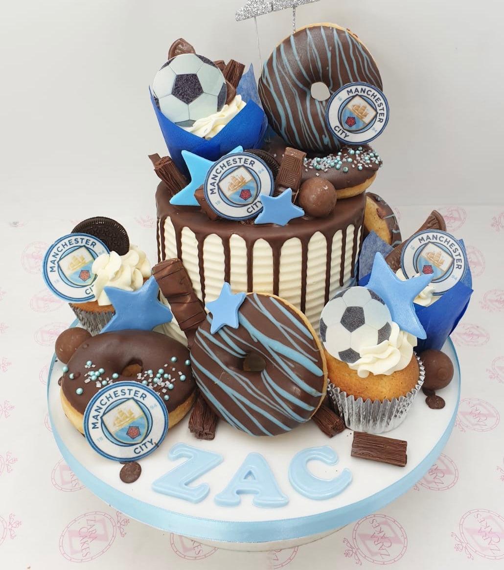 Manchester City Graze for Days Cake – Zara Cakes
